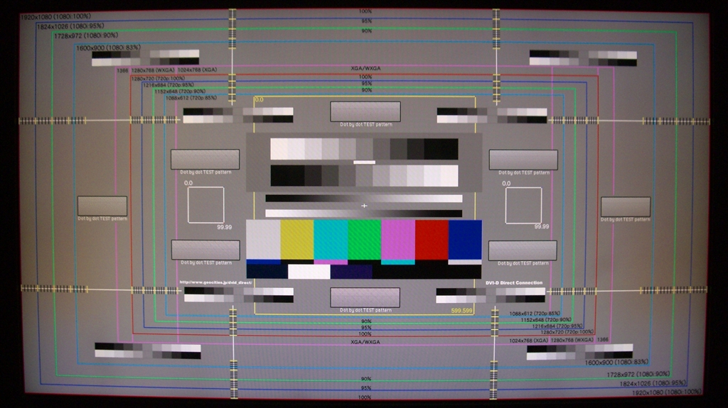 価格.com - 『HDTV_Chart_040617.jpgを37Z3500で表示』東芝 LED REGZA 37Z2 [37インチ ...