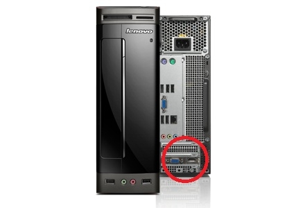 価格.com - Lenovo H330 11851GJ ピンクモンキーさん のクチコミ掲示板投稿画像・写真「DVI-HDMI変換プラグ」[985104]