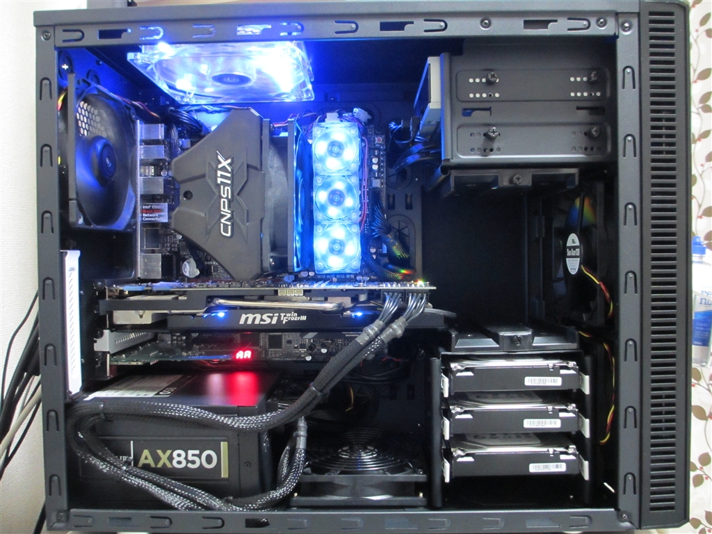 価格.com - 『組換後サイド全景』Fractal Design Define Mini FD-CA-DEF-MINI-BL ...