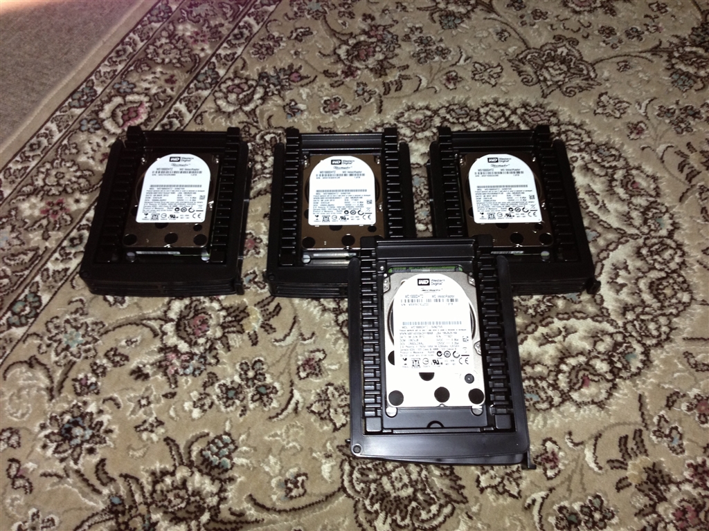 価格.com - 『4発用意』WESTERN DIGITAL WD1000DHTZ [1TB SATA600 10000 ...